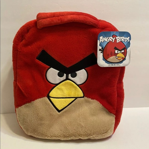 angry birds | Accessories | Angry Birds Soft Plush Red Bird Lined ...